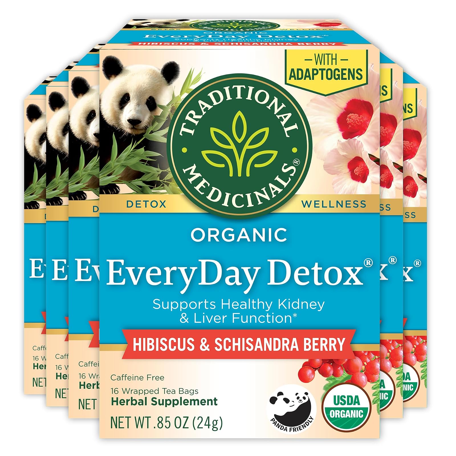 organic herbal detox tea bags
