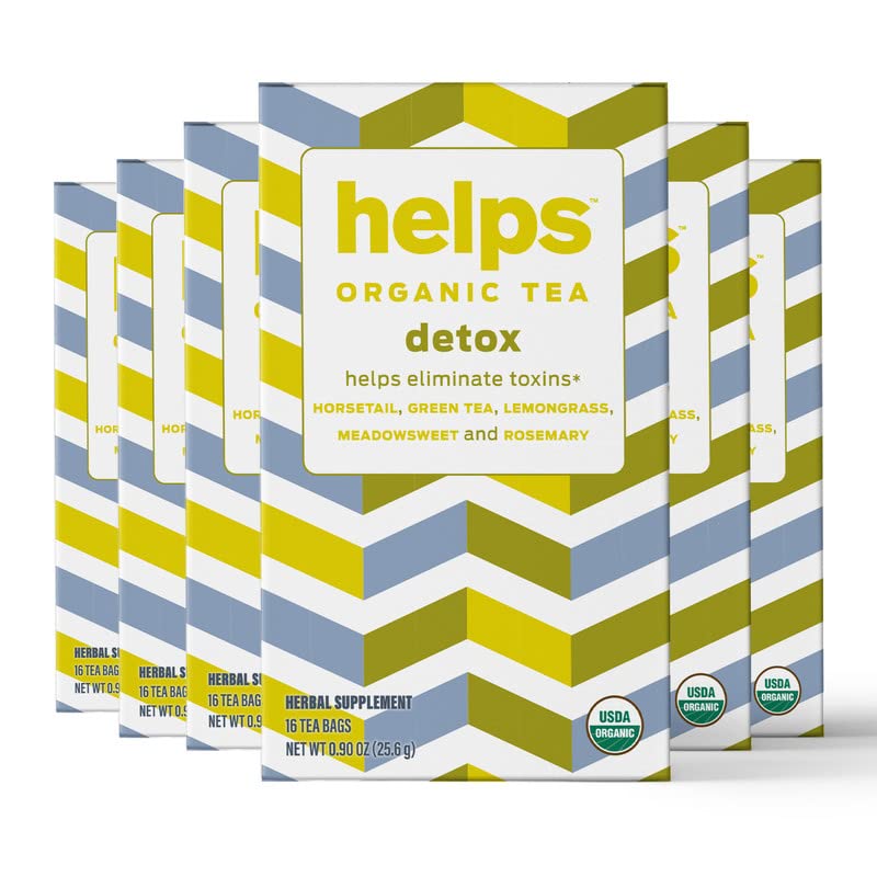 organic herbal detox tea bags
