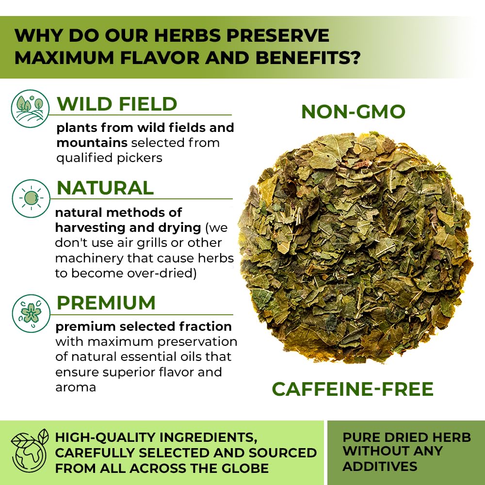 Organic herbal detox tea blend
