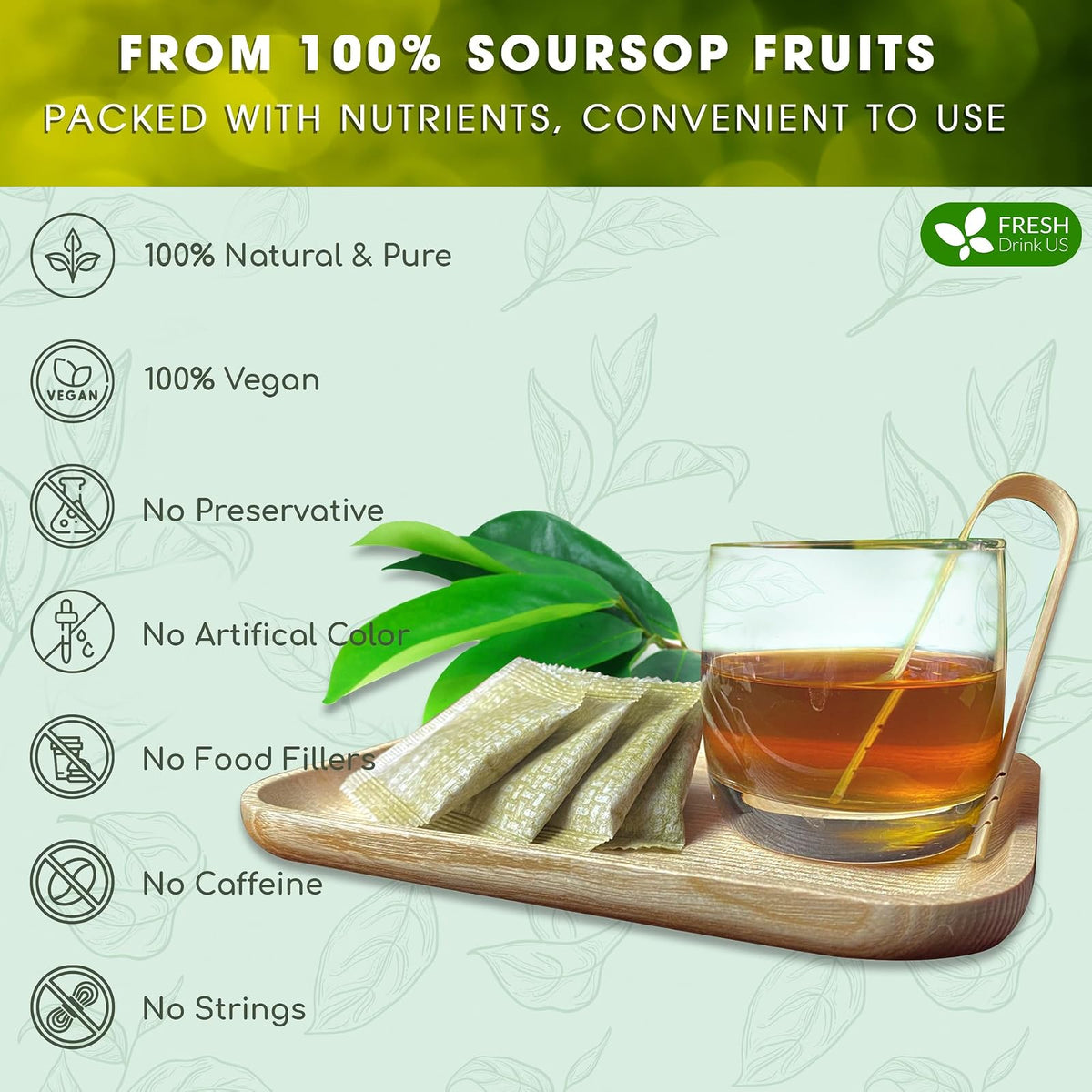 Organic herbal detox tea blend