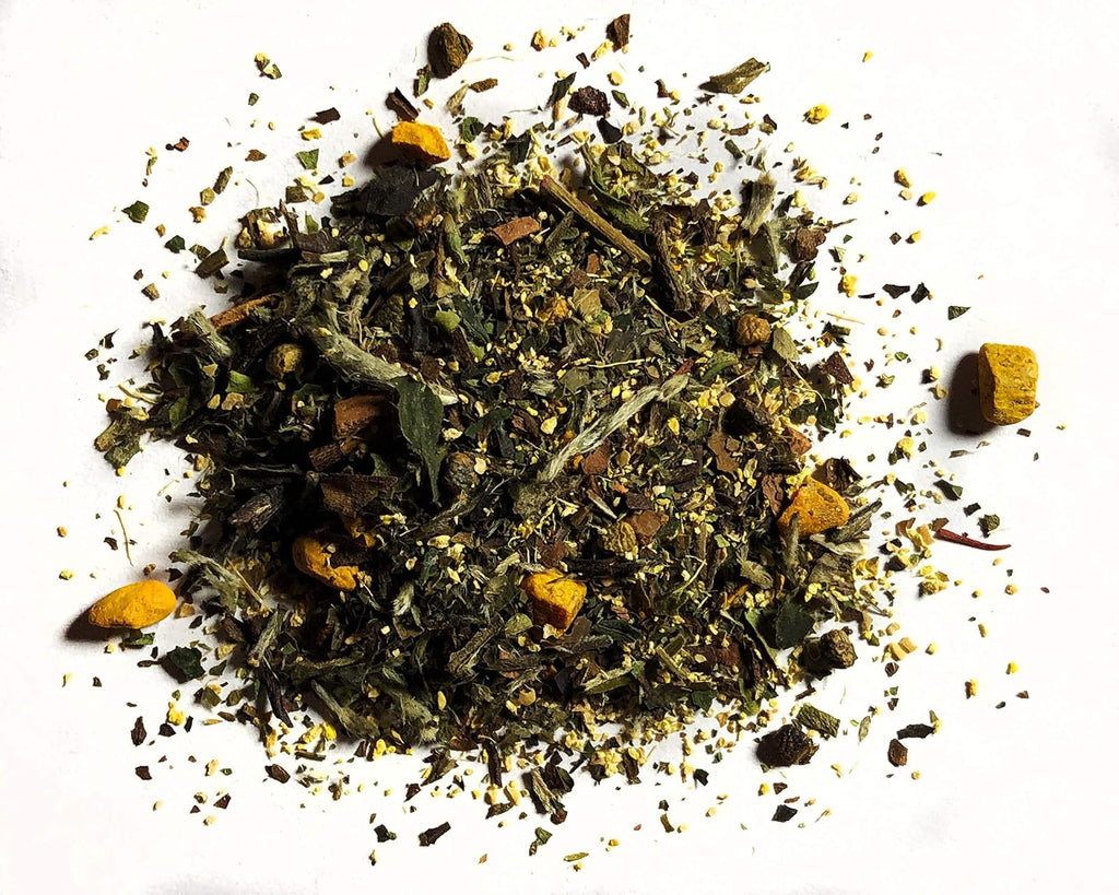 Organic herbal detox tea blend
