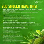 Organic herbal detox tea blend