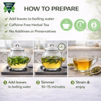 organic herbal detox tea blend