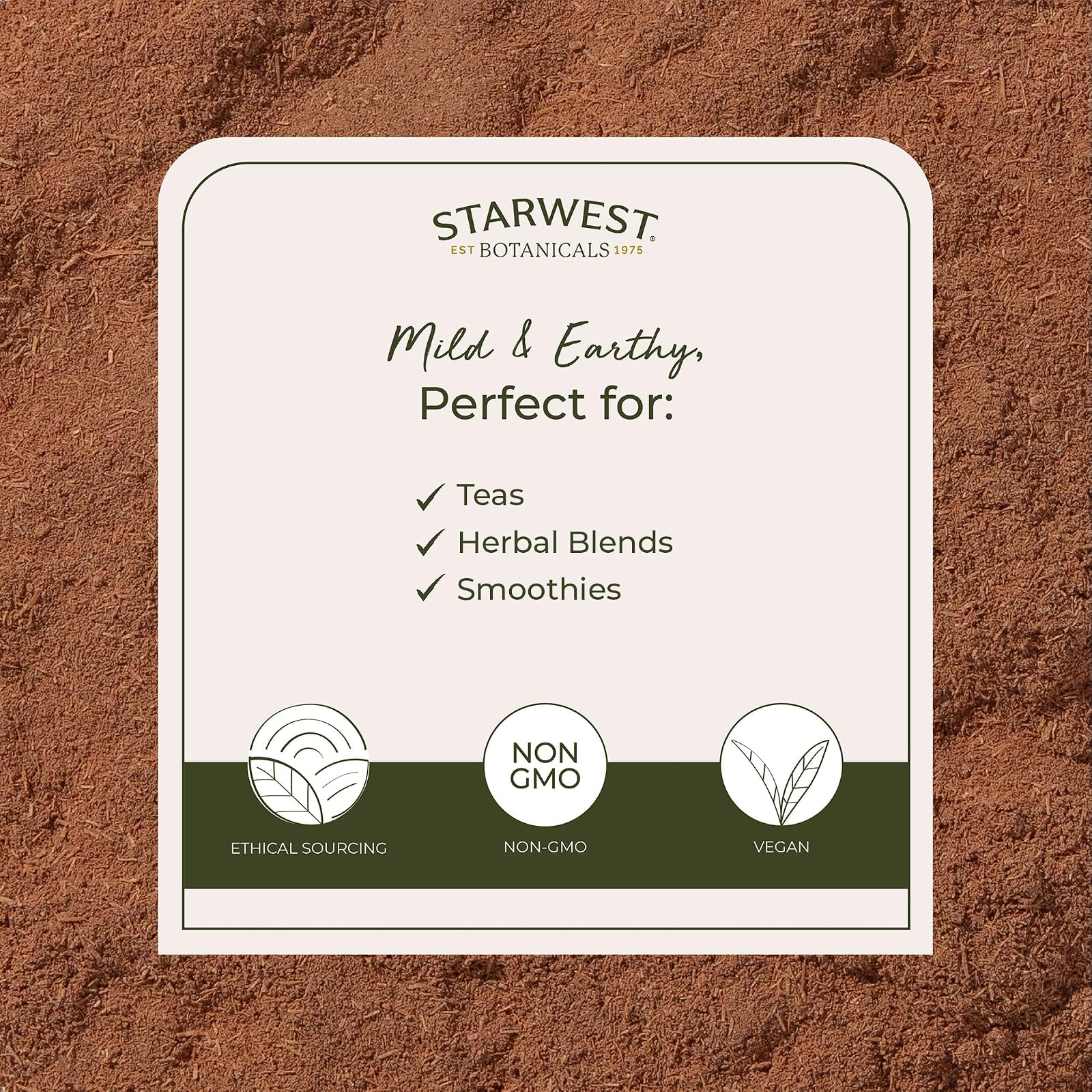 organic herbal detox tea ingredient