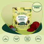 Organic herbal detox tea option