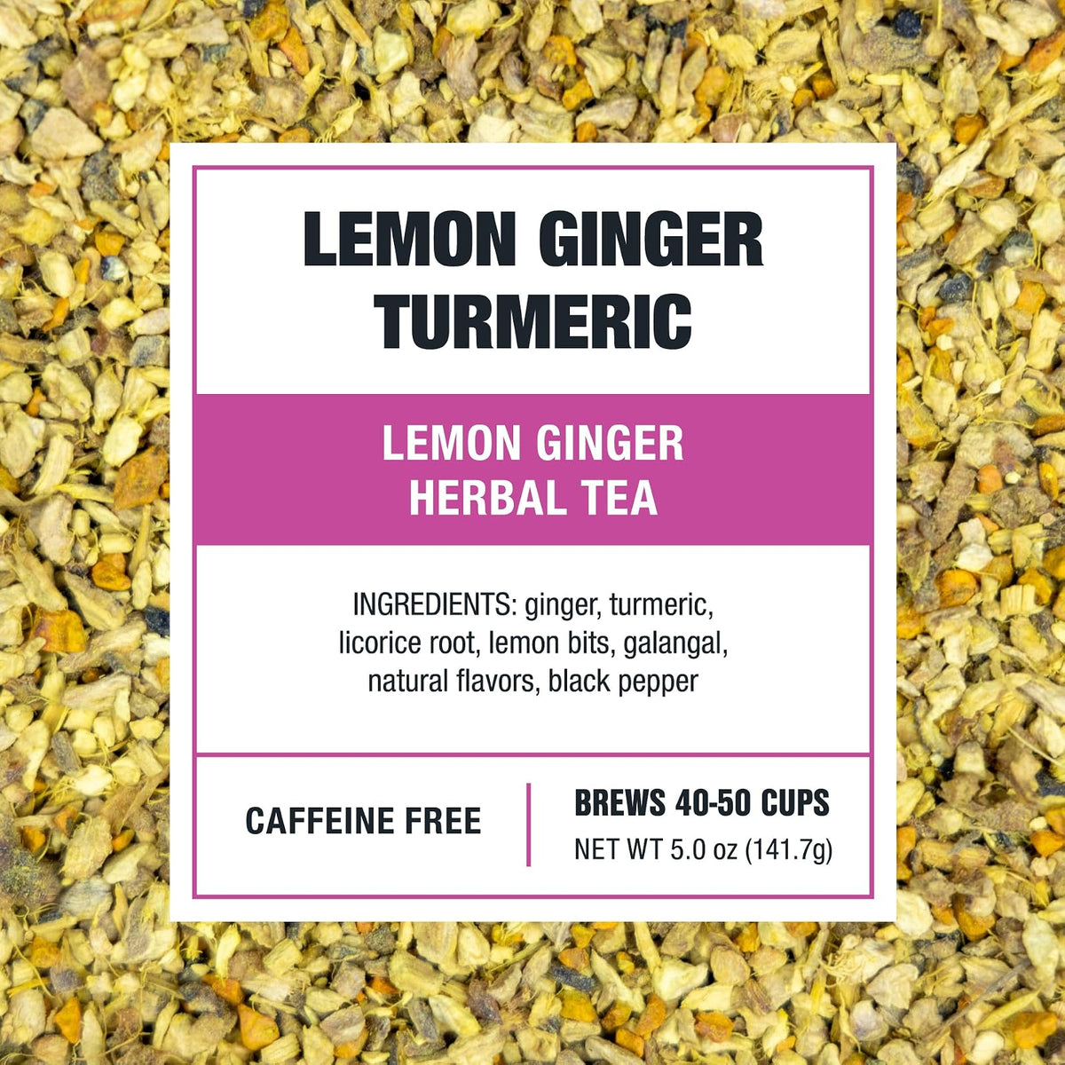 Organic herbal detox tea option