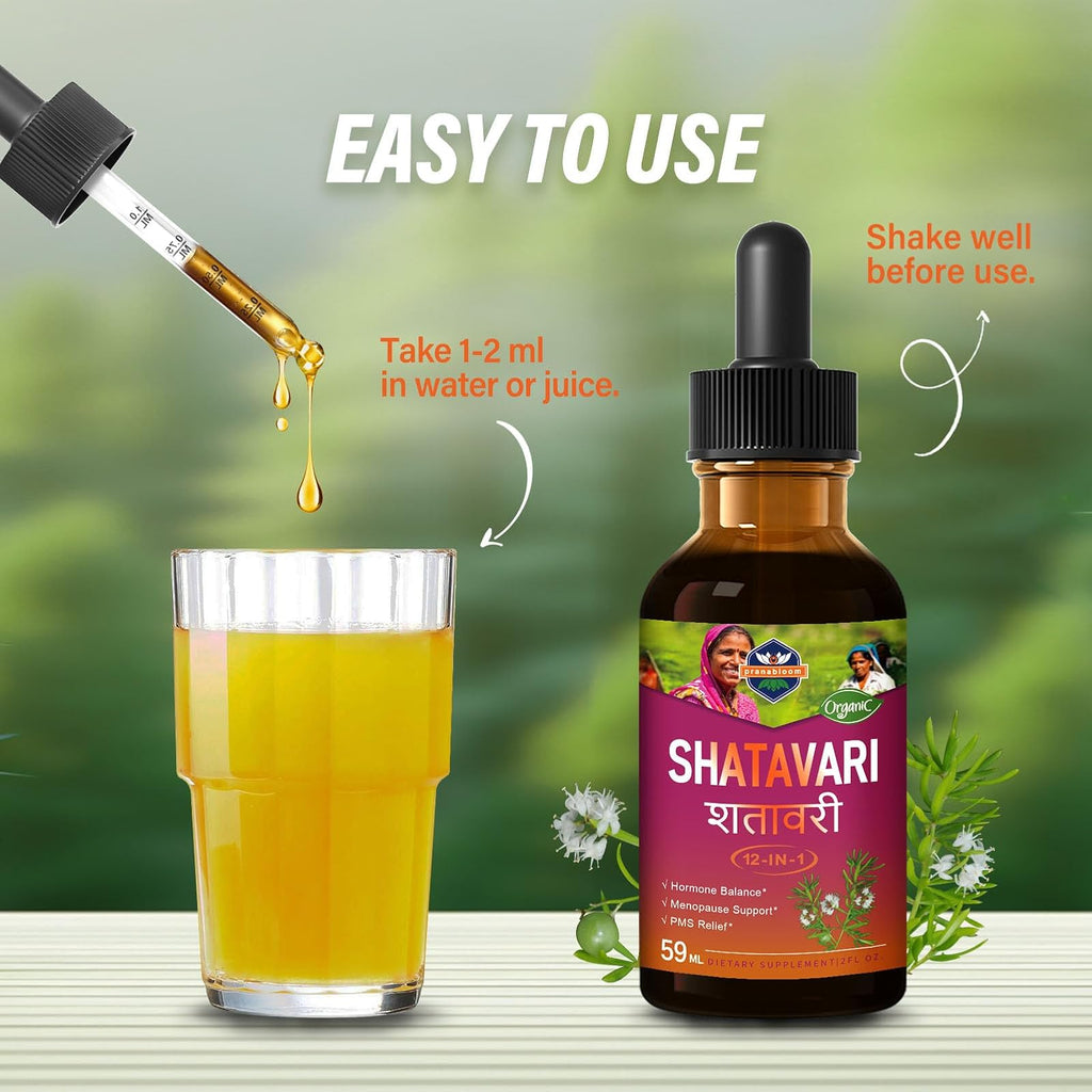 Organic herbal drops for wellness