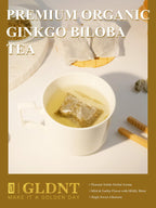 Organic herbal Ginkgo Biloba tea