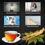 organic herbal ginseng tea blend