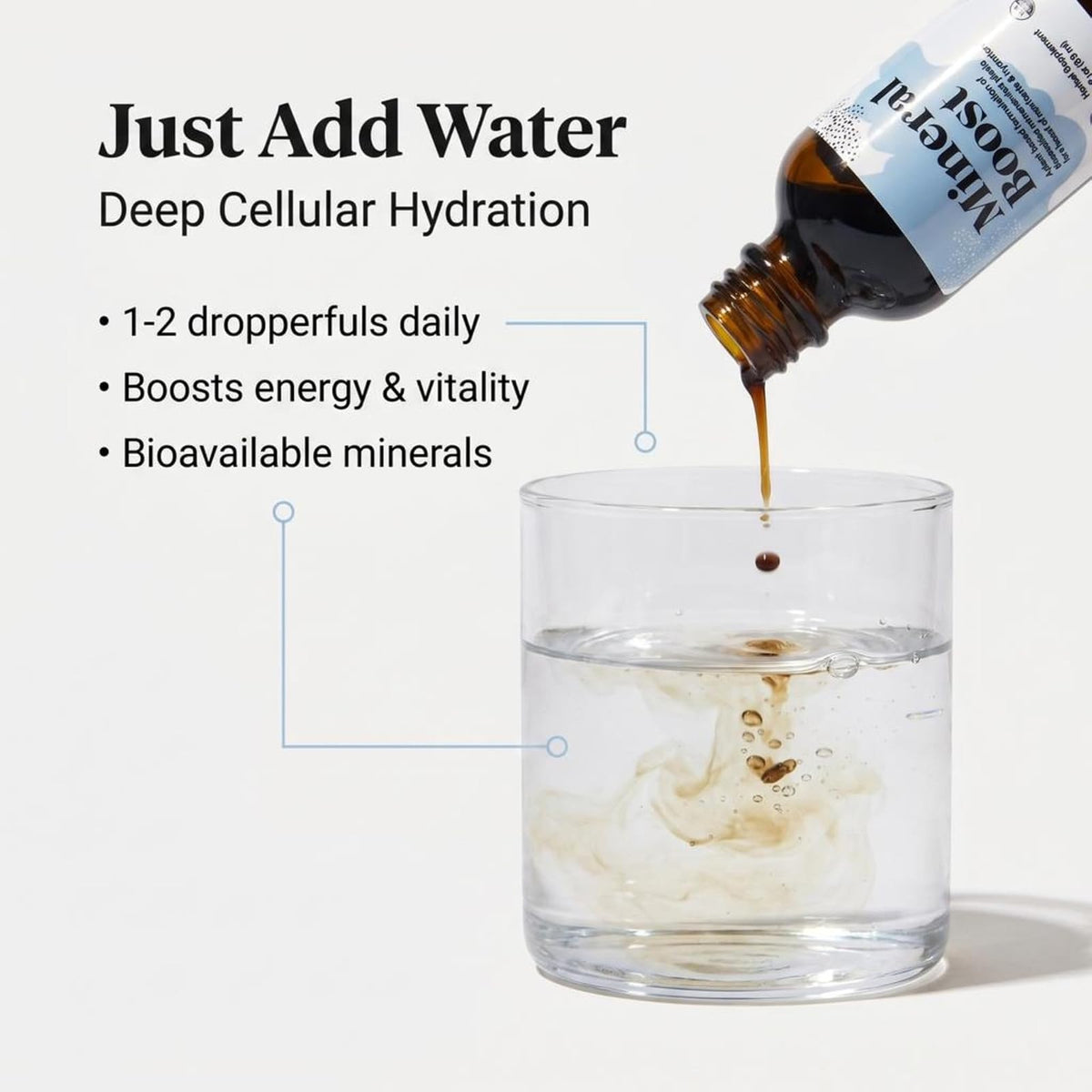 Organic herbal liquid for vitality