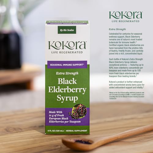 organic herbal remedy elderberry syrup