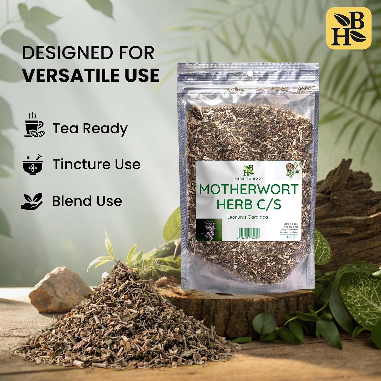 Organic herbal remedy for relaxation