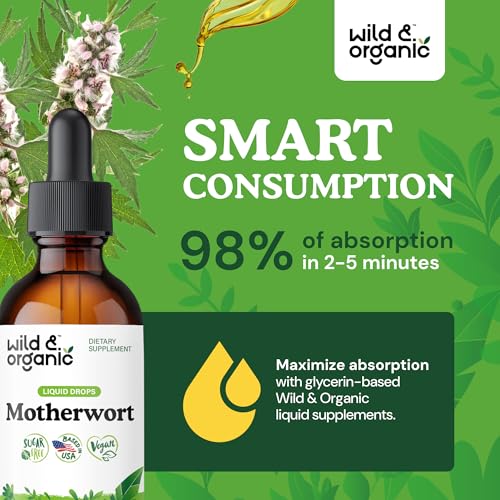 organic herbal remedy motherwort tincture