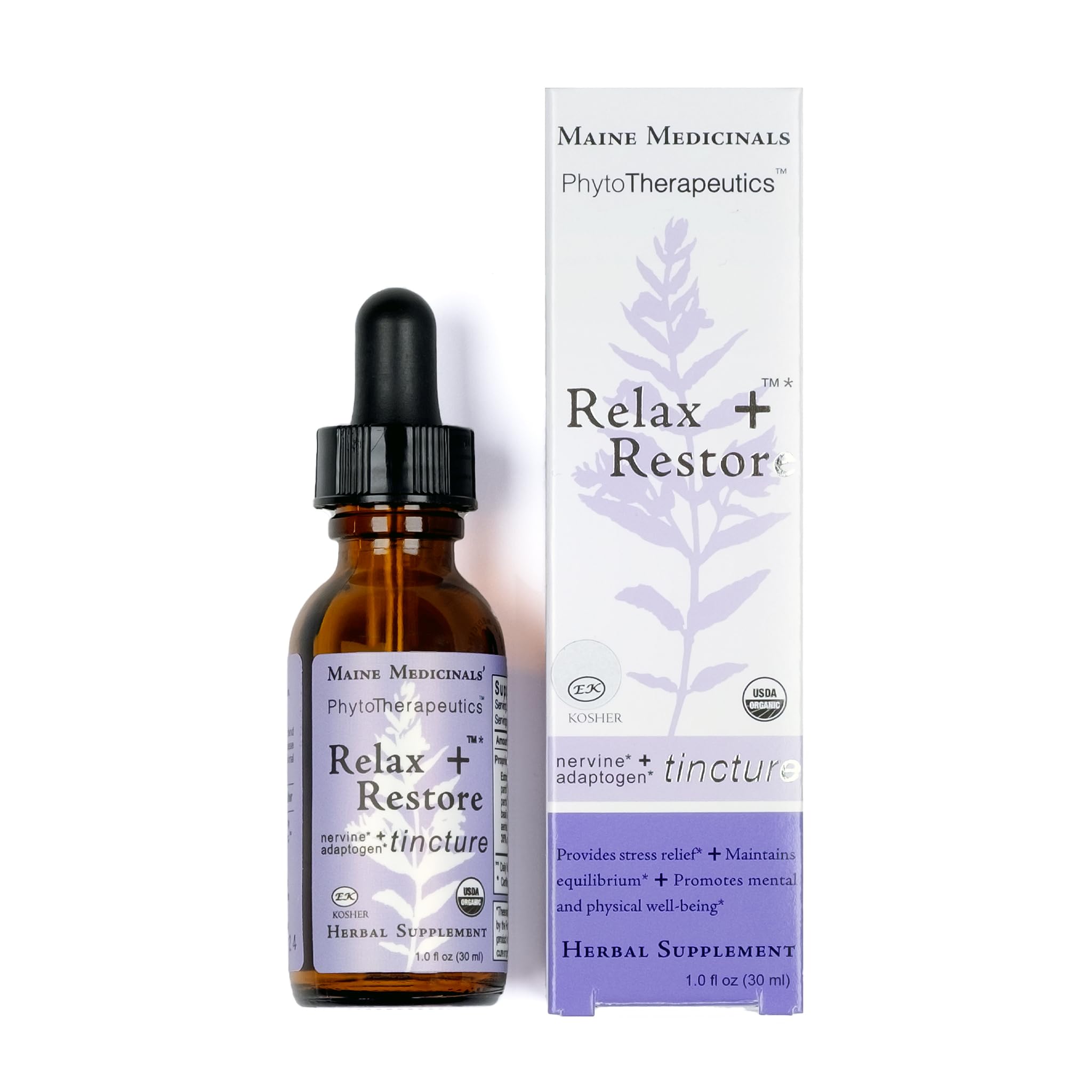 organic herbal stress support tincture