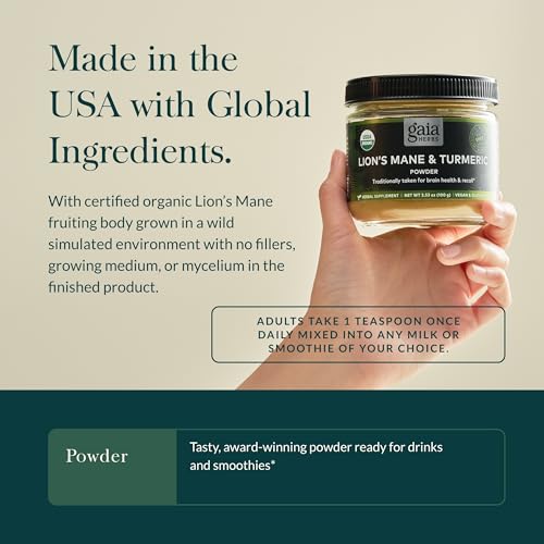 organic herbal supplement for brain health