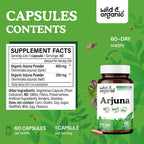 Organic herbal supplement for heart