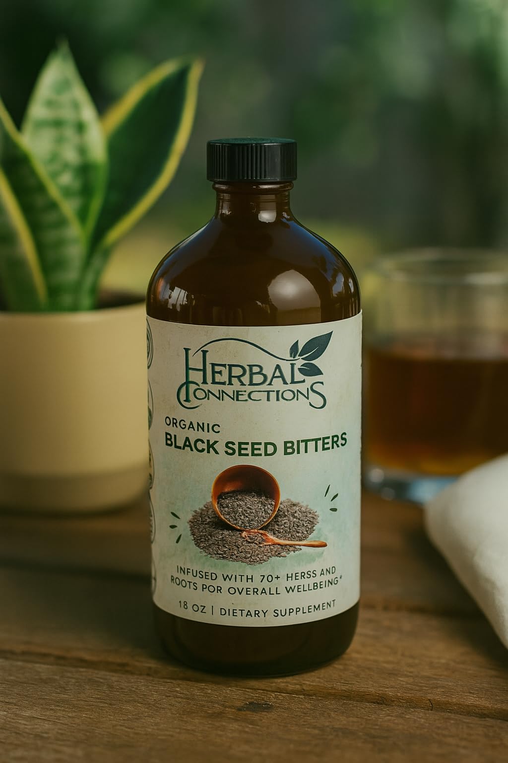 Organic herbal supplement for wellness