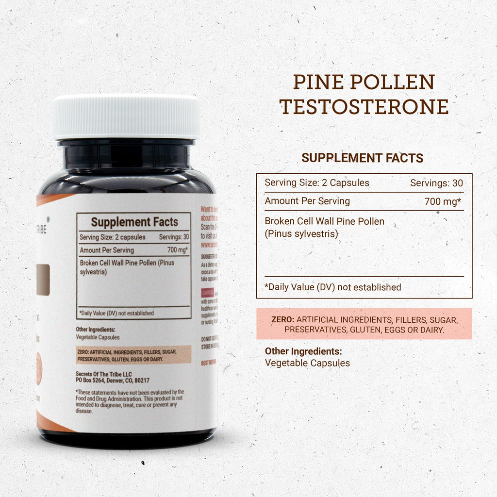 Organic herbal supplements for vitality
