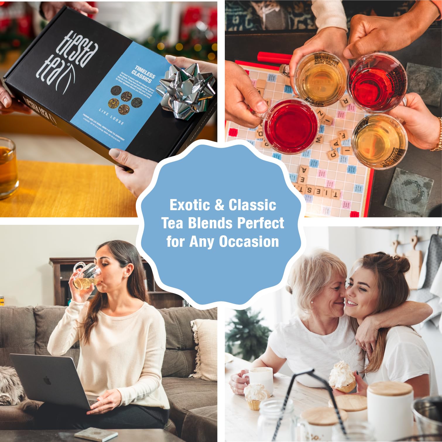 organic herbal tea blend collection
