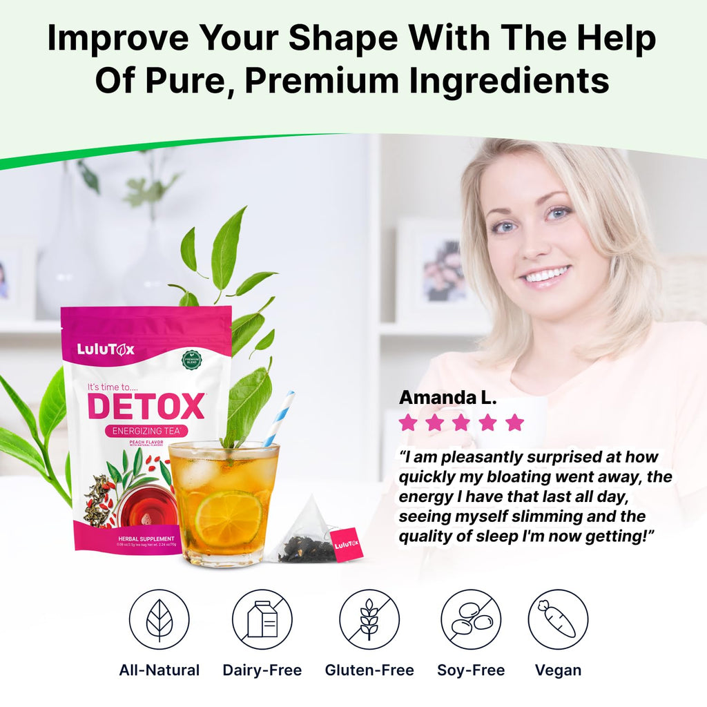 organic herbal tea blend for detox