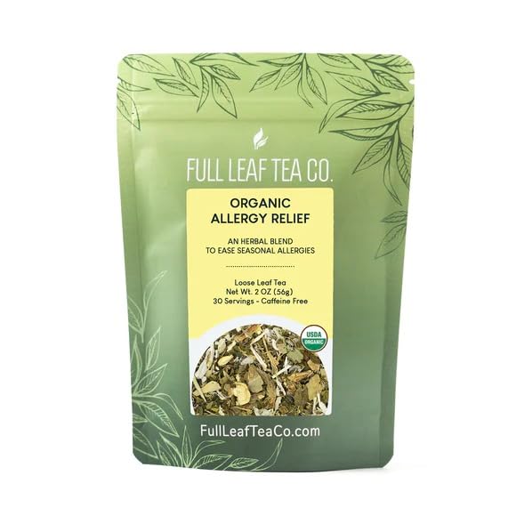 organic herbal tea for allergies
