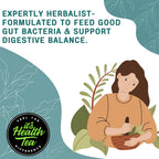 Organic herbal tea for balance