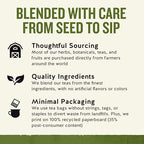 Organic herbal tea for better sleep