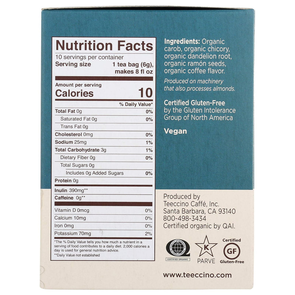 organic herbal tea for caffeine-free