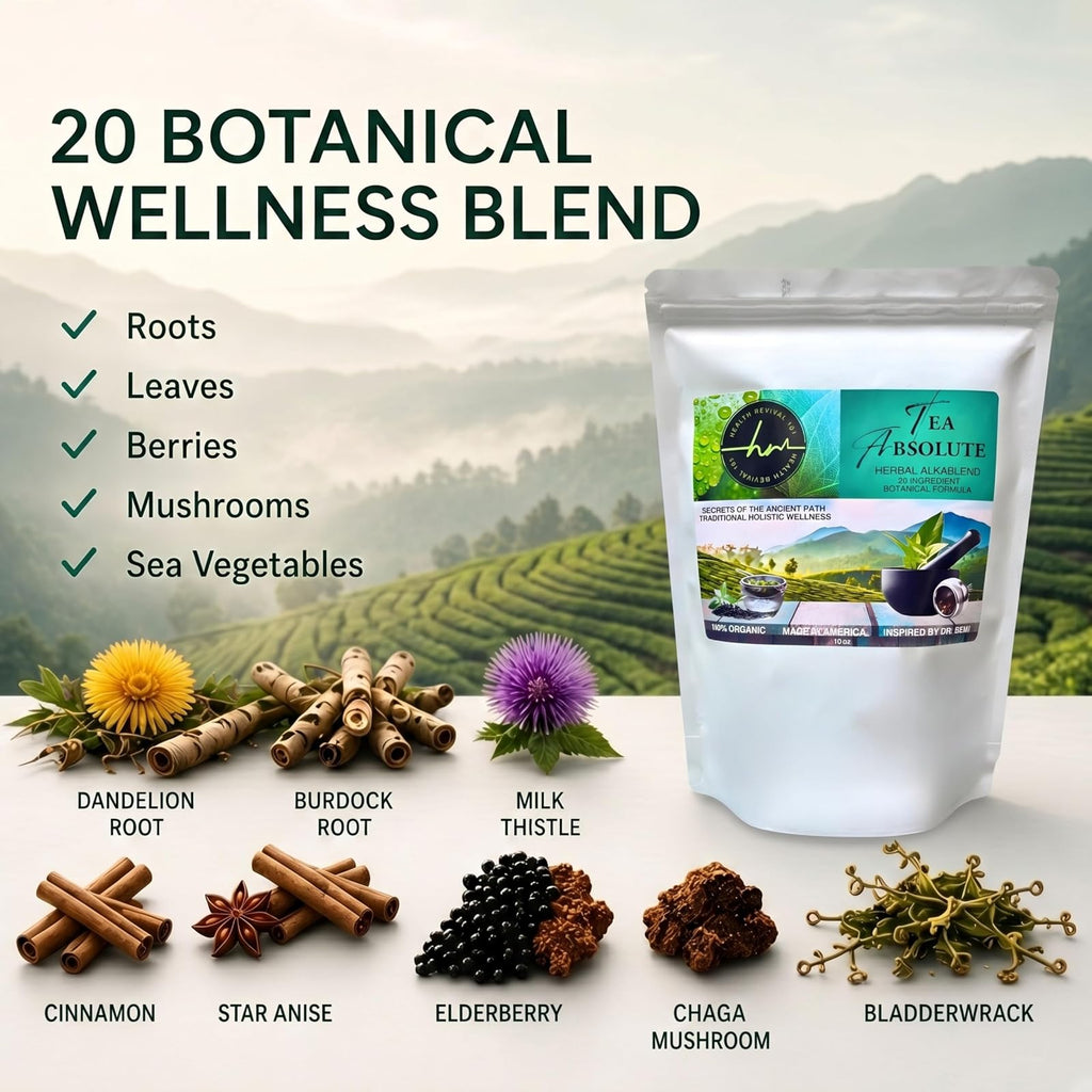 Organic herbal tea for cleansing