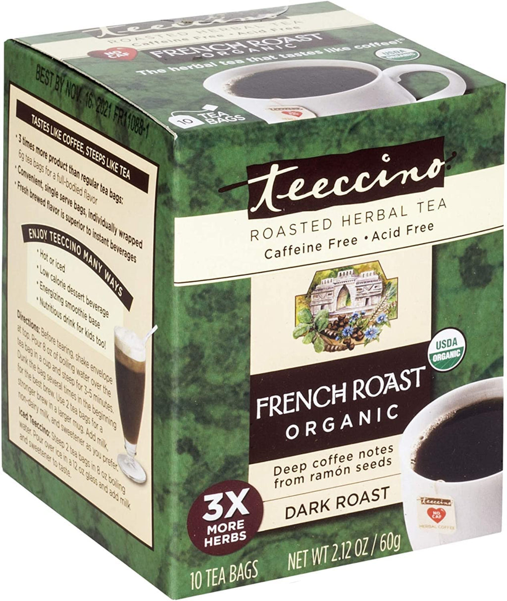 organic herbal tea for coffee lovers