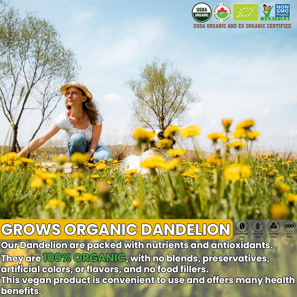 Organic herbal tea for detox