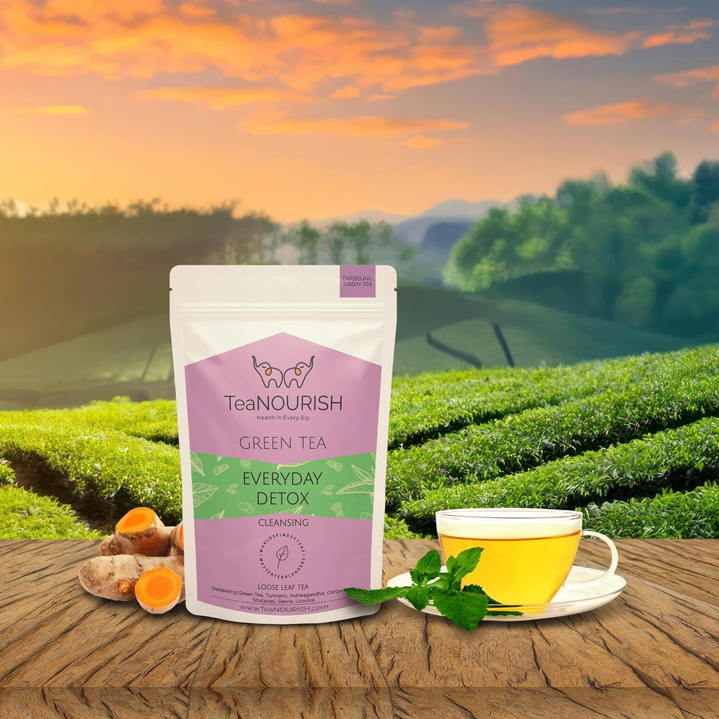 Organic herbal tea for detox