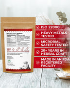 Organic herbal tea for detox