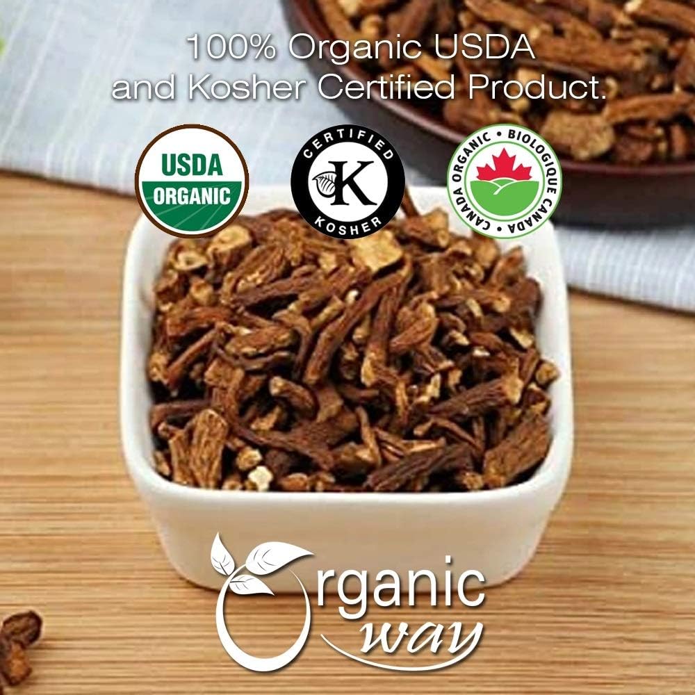 Organic herbal tea for detox