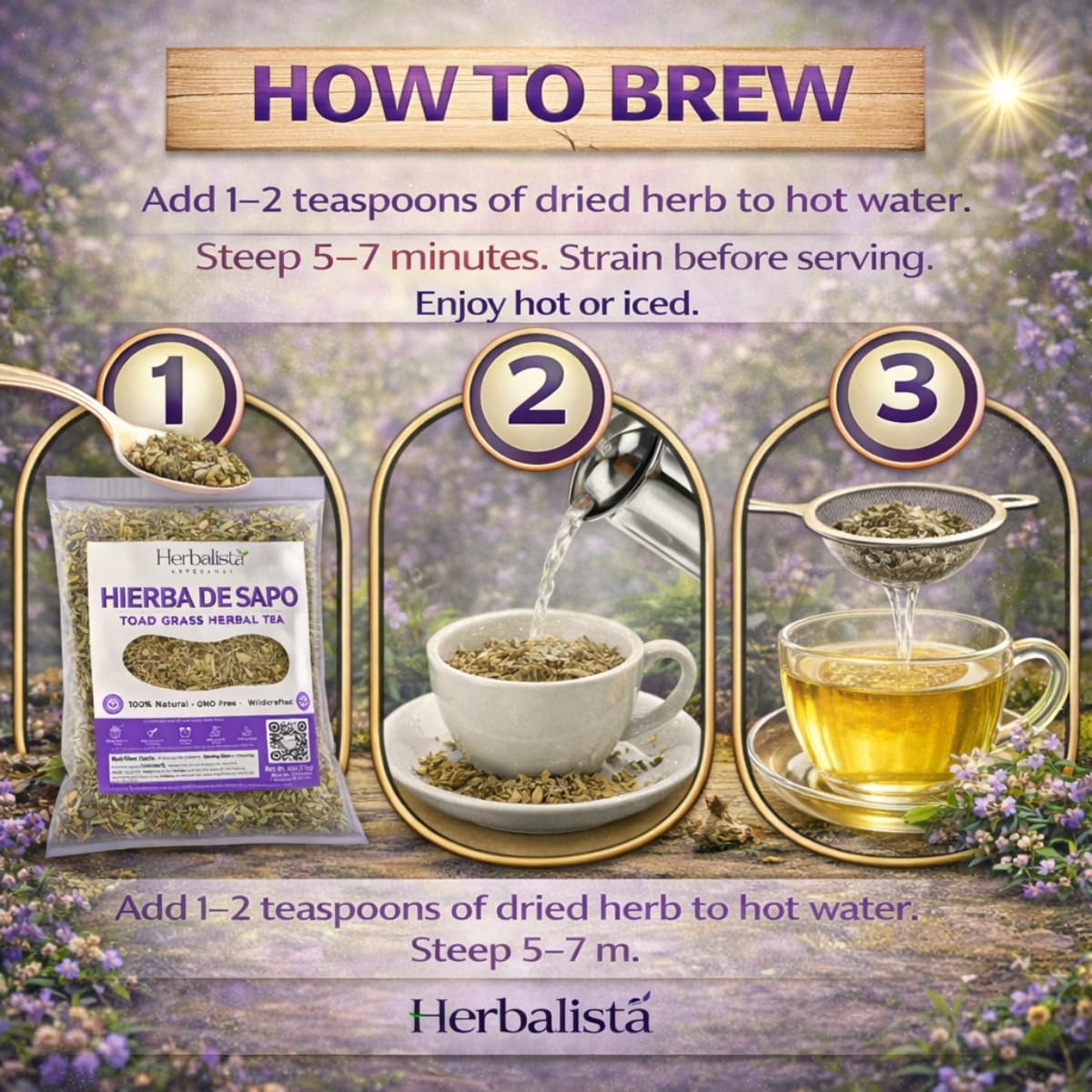 Organic herbal tea for digestion