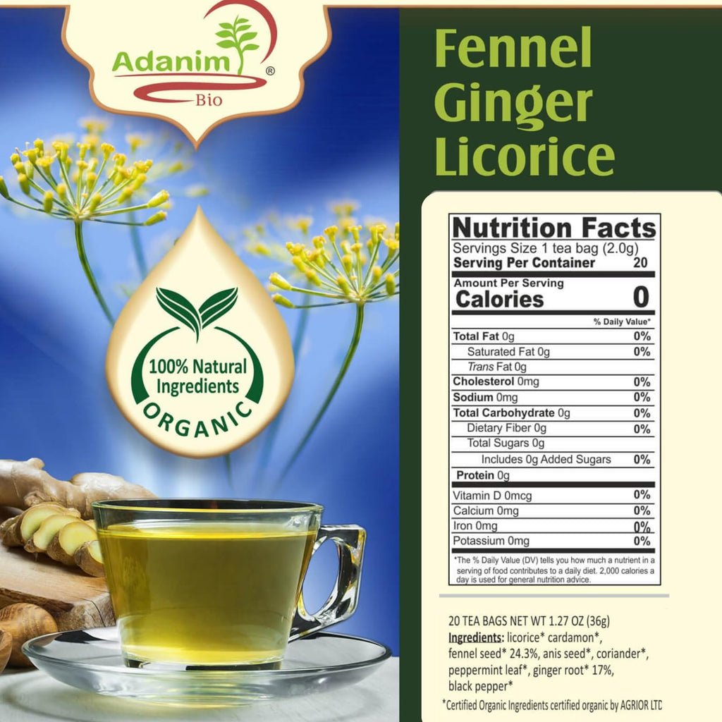 organic herbal tea for digestion