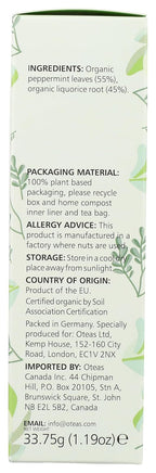 organic herbal tea for digestion