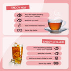 Organic herbal tea for energy boost