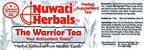 Organic herbal tea for energy