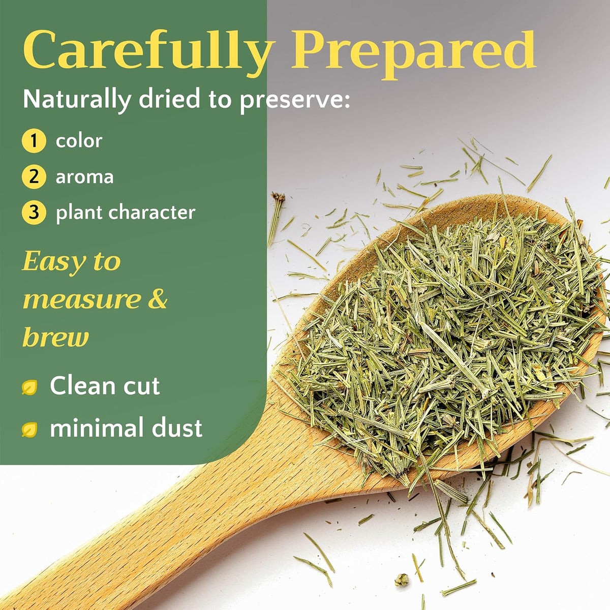 Organic herbal tea for hair health