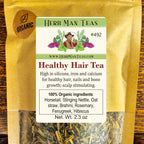 organic herbal tea for healthy hair
