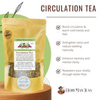 organic herbal tea for improved circulation