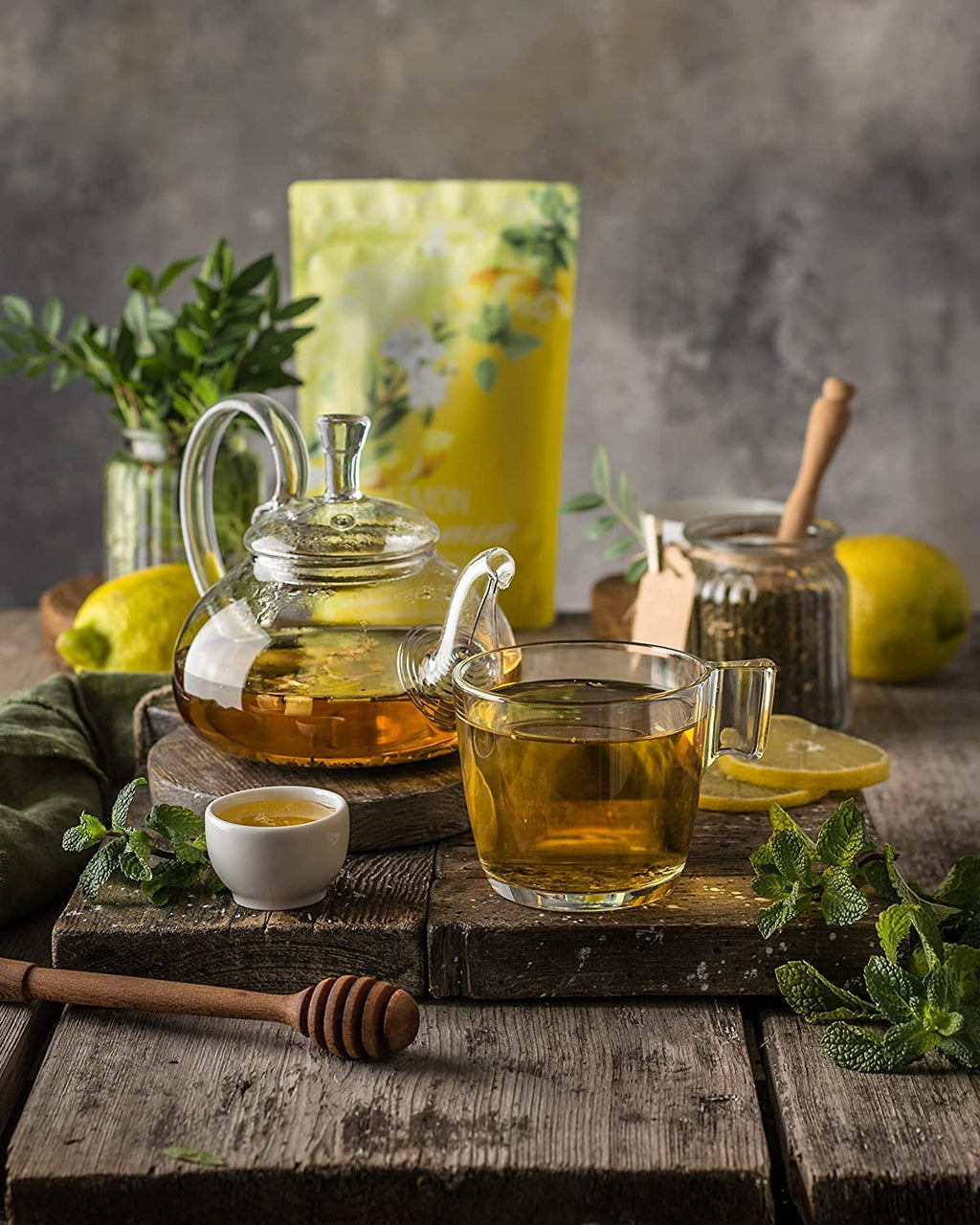 organic herbal tea for refreshing taste