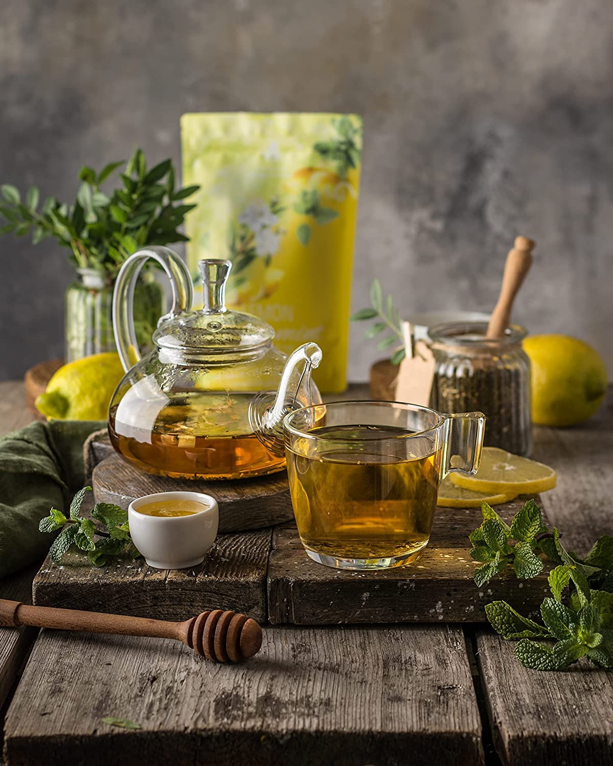 organic herbal tea for refreshing taste