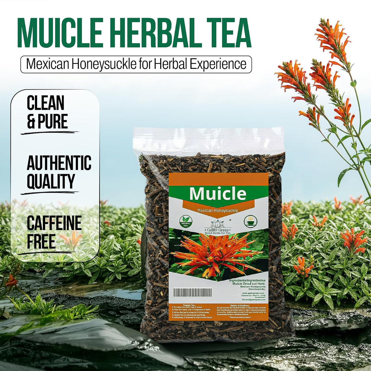 Organic herbal tea for relaxation
