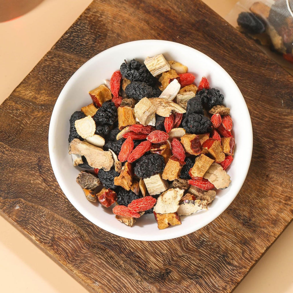 Organic herbal tea for relaxation