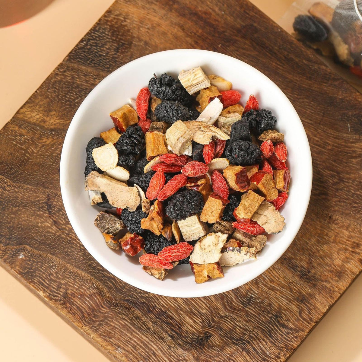 Organic herbal tea for relaxation