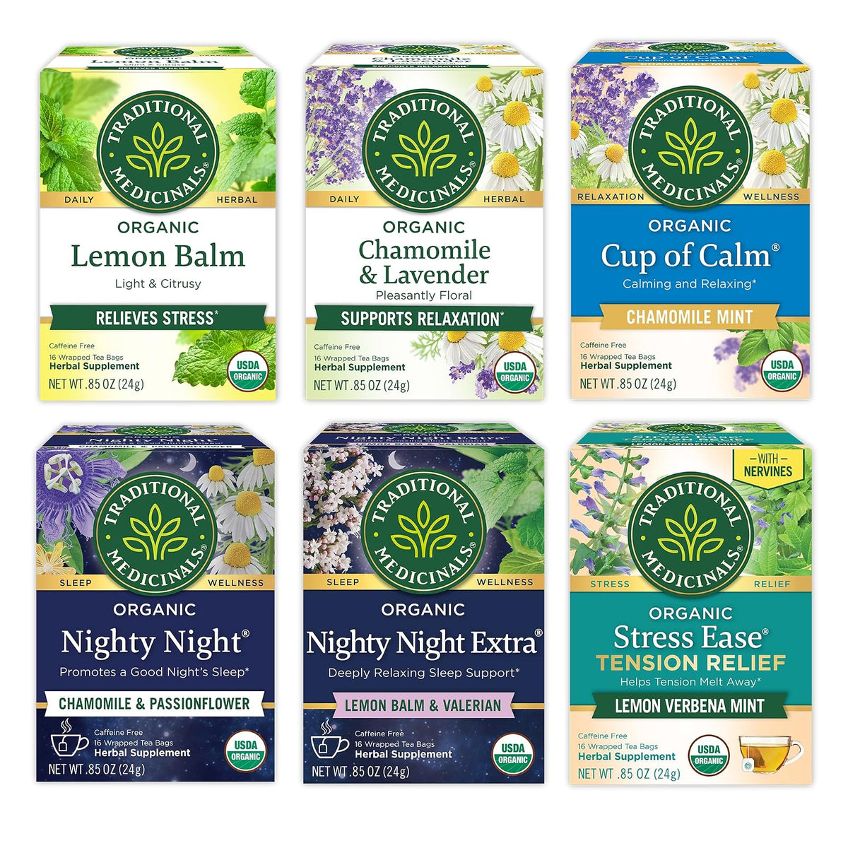organic herbal tea for relaxation