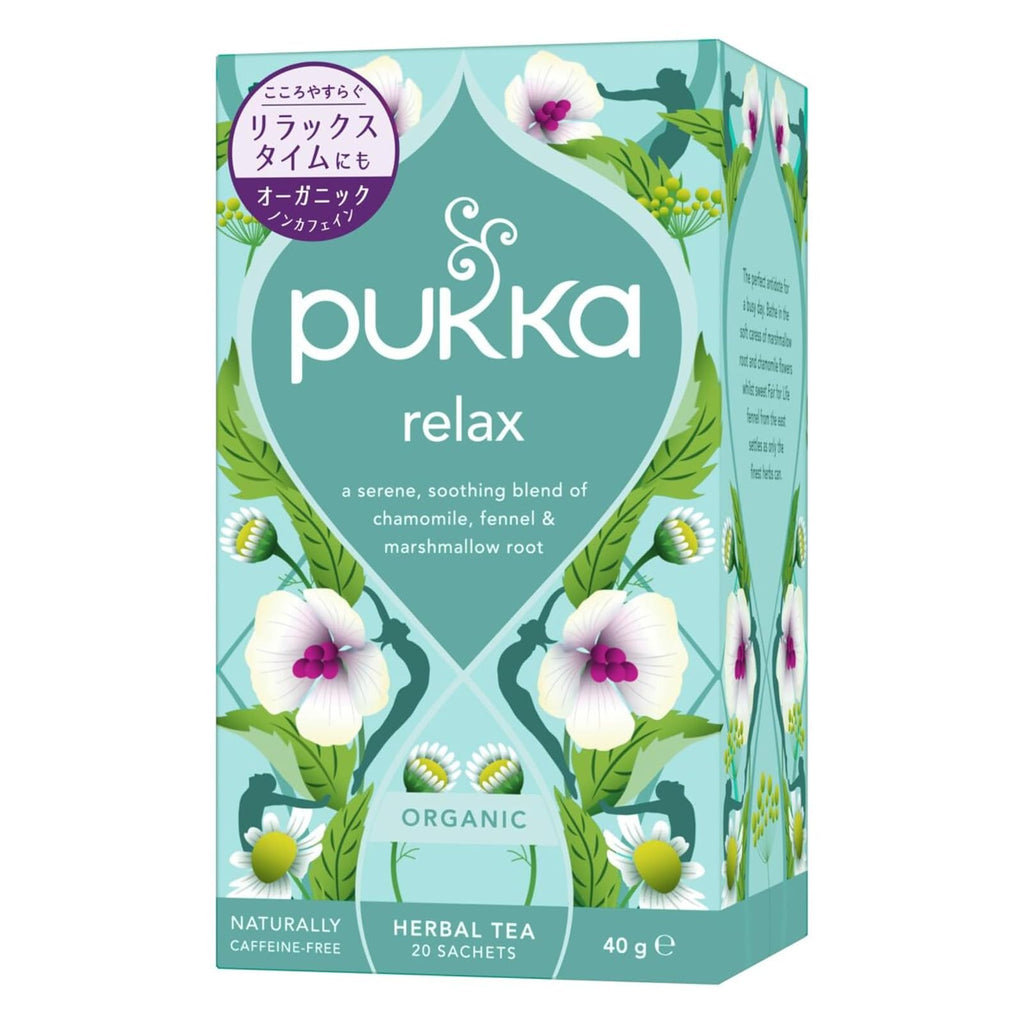 organic herbal tea for relaxation