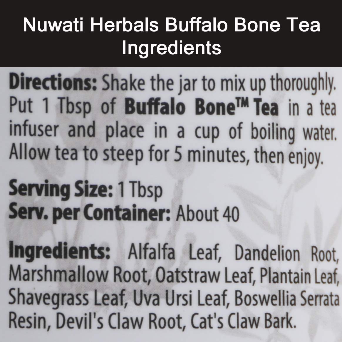 Organic herbal tea for relaxation